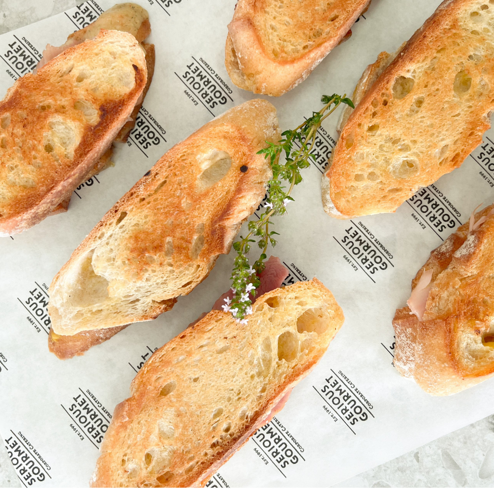 Mini Ham & cheese toasties – Serious Gourmet